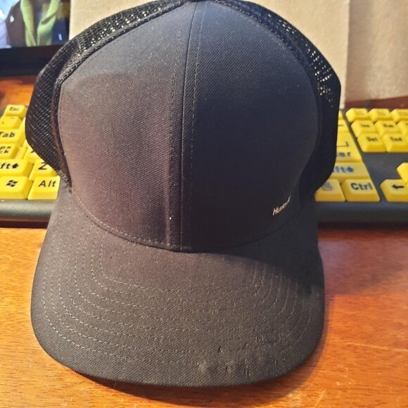unbranded | Accessories | Hurley X Baseball Cap With Net In Back Black ...